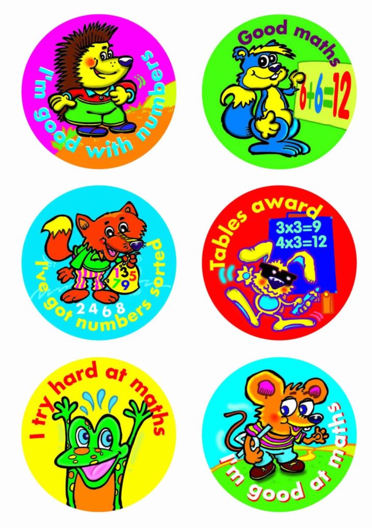 Numeracy Sticker Multipack - School Merit Stickers