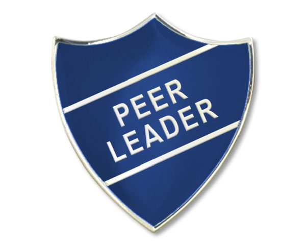 Peer Leader Enamel Badge (Pack Of 5) - School Merit Stickers