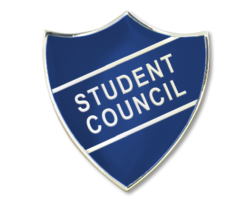 Student Council Enamel Badge (Pack Of 5) - School Merit Stickers