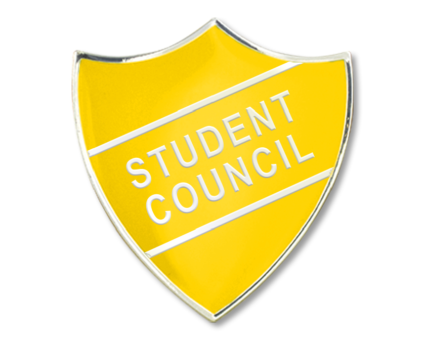 Student Council Enamel Badge (Pack Of 5) - School Merit Stickers
