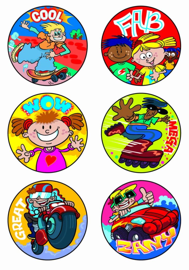 Whizzkidz Sticker Multipack - School Merit Stickers