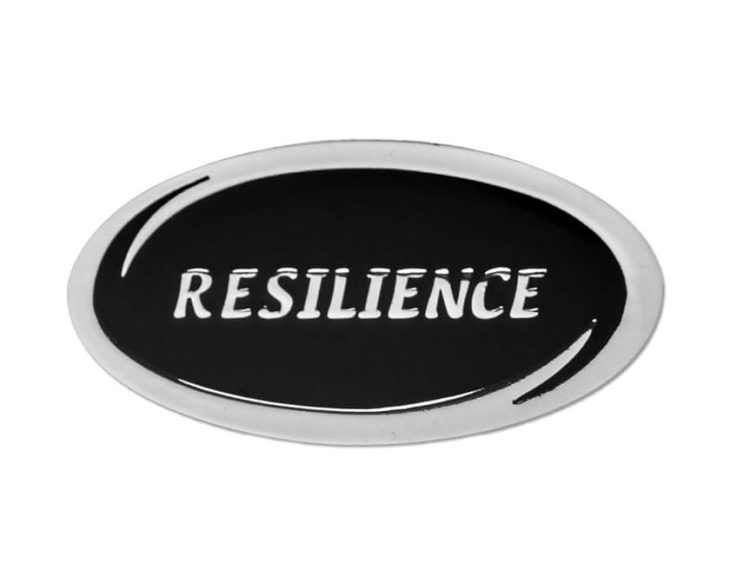Resilience 'Values' Enamel Badge - School Merit Stickers