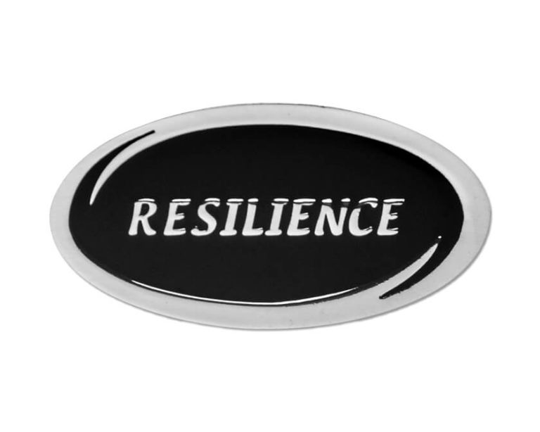 Resilience 'Values' Enamel Badge - School Merit Stickers