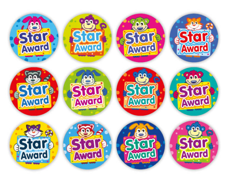 Praise 4 Megamix Stickers - School Merit Stickers