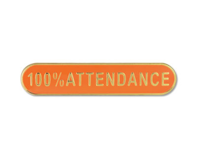 Attendance Badges - School Merit Stickers