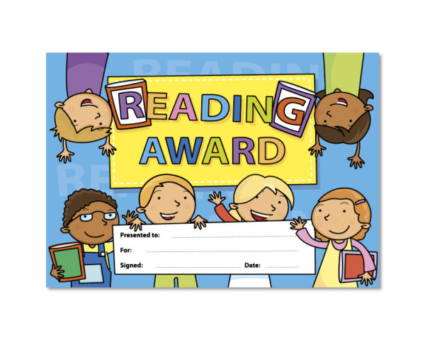 Reading Award Ks1 Certificate - School Merit Stickers