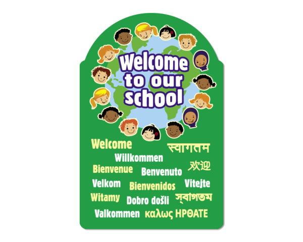 Welcome To Our School Sign - School Merit Stickers