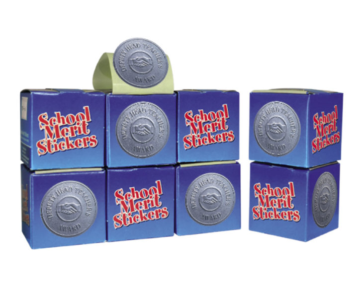 Deputy Headteachers Award Stickers Big Box - School Merit Stickers