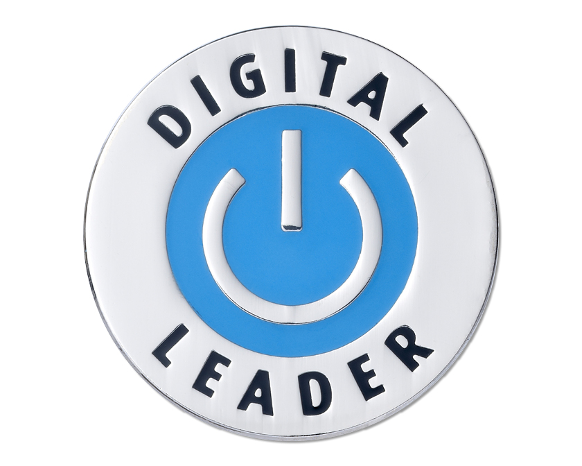 Digital Leader Enamel Badge Big Box - School Merit Stickers