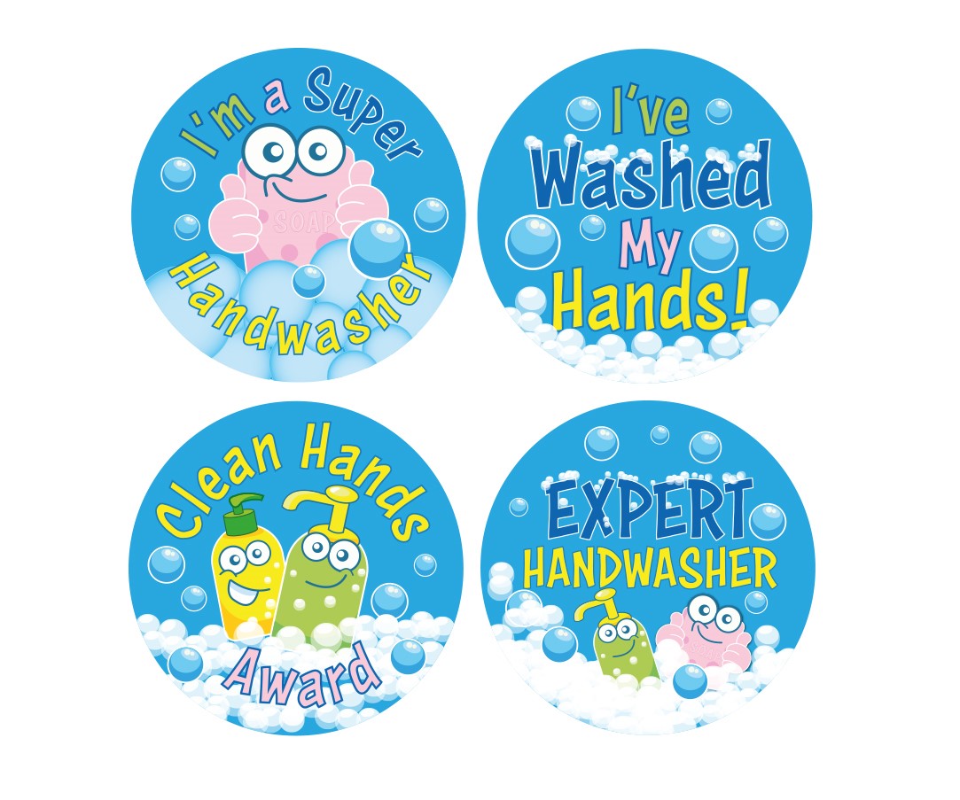 Hygiene Megamix - School Merit Stickers