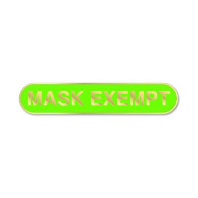 Mask Exempt - School Merit Stickers