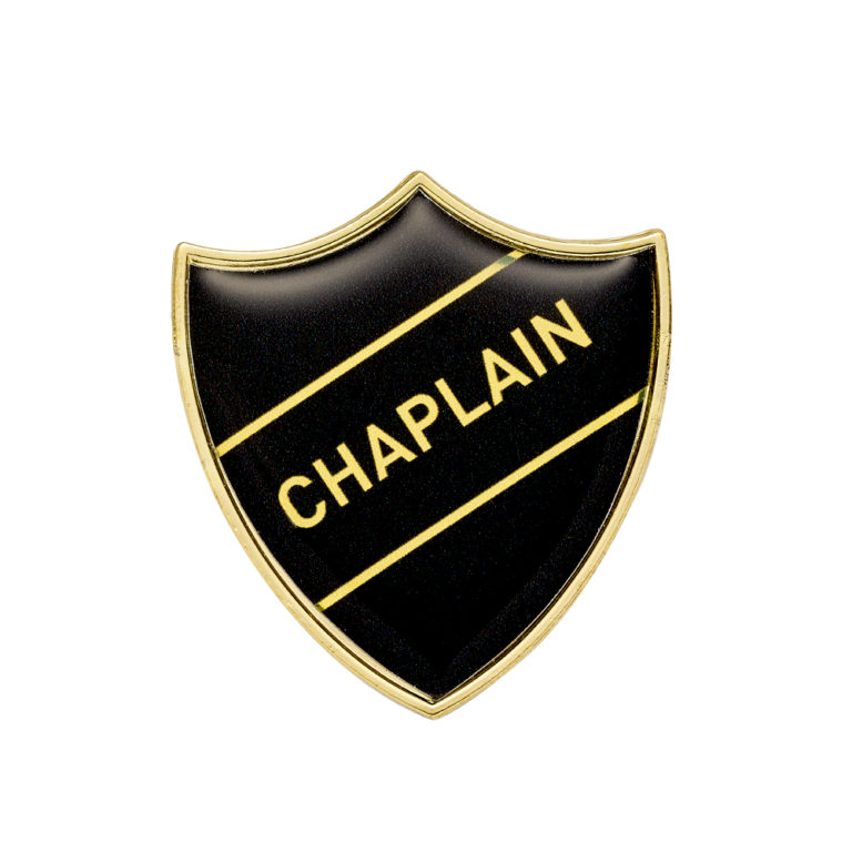 Chaplain Shield - School Merit Stickers