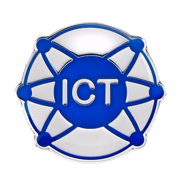 Subject Pin Badge - School Merit Stickers