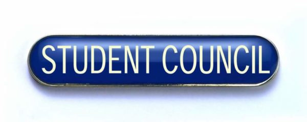 School Council Badge Blue (Pack Of 5) - School Merit Stickers