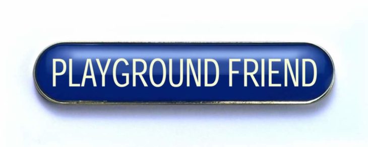 Play Leader Badge Blue (Pack Of 5) - School Merit Stickers