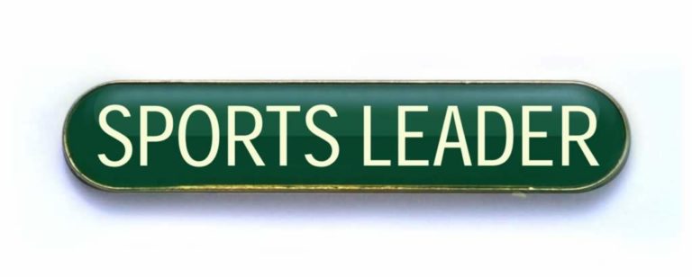 Sports Leader Badge Green (Pack Of 5) - School Merit Stickers