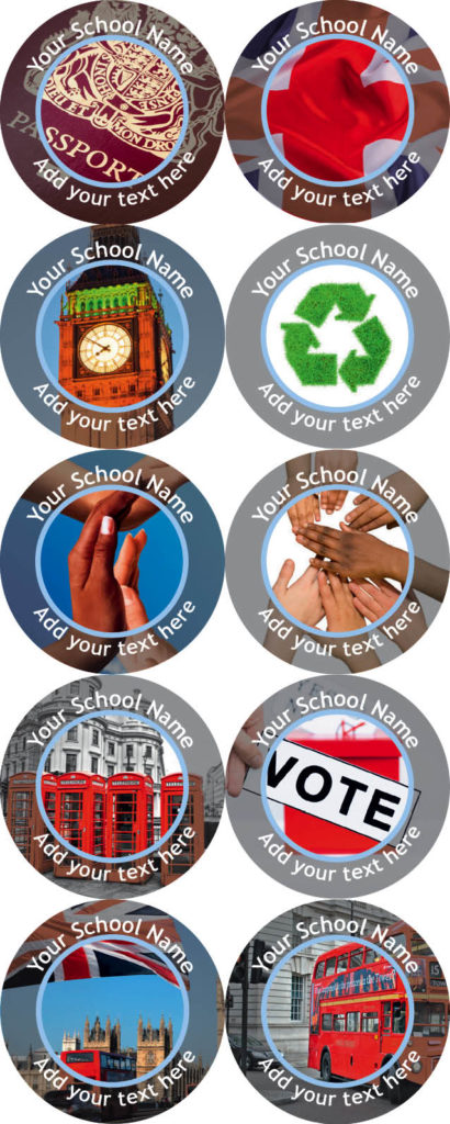 Citizenship and Pshe Stickers - School Merit Stickers