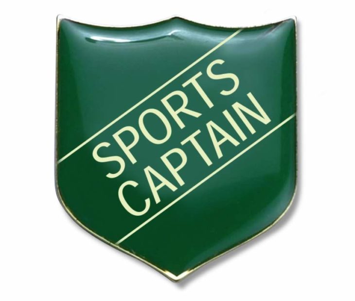 Sports Leader Badge Green (Pack Of 5) - School Merit Stickers