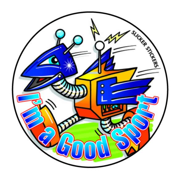 I'm A Good Sport' Sticker - School Merit Stickers