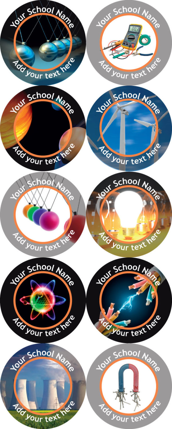 Physics Stickers