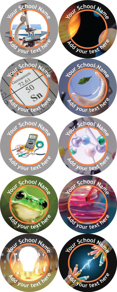 Science Stickers - School Merit Stickers