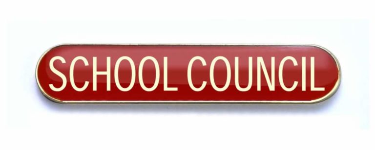 School Council Badge Red (Pack Of 5) - School Merit Stickers