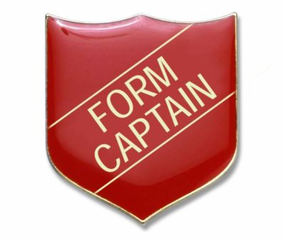 Form Captain - School Merit Stickers