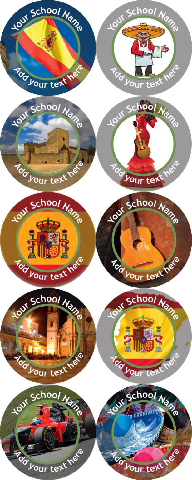 Spanish Stickers - School Merit Stickers