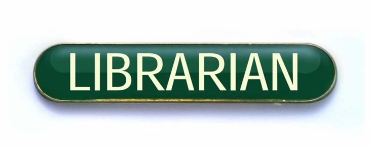 Librarian Badge Green (Pack Of 5) - School Merit Stickers