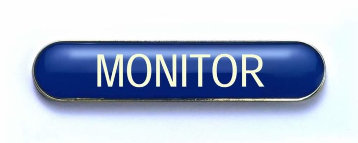 Monitor - School Merit Stickers