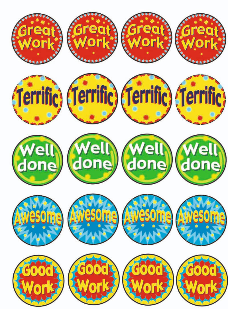 School Rewards - School Merit Stickers