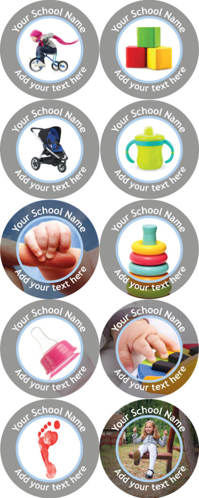 Child Development Stickers - School Merit Stickers