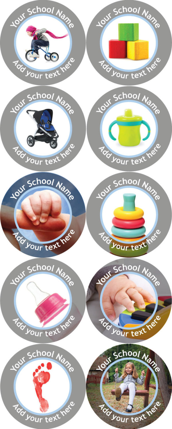 Child Development Stickers - School Merit Stickers