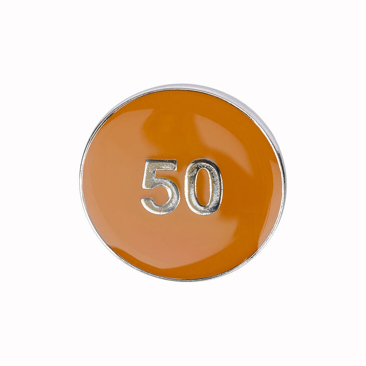 50 House Point Enamel Badges - School Merit Stickers