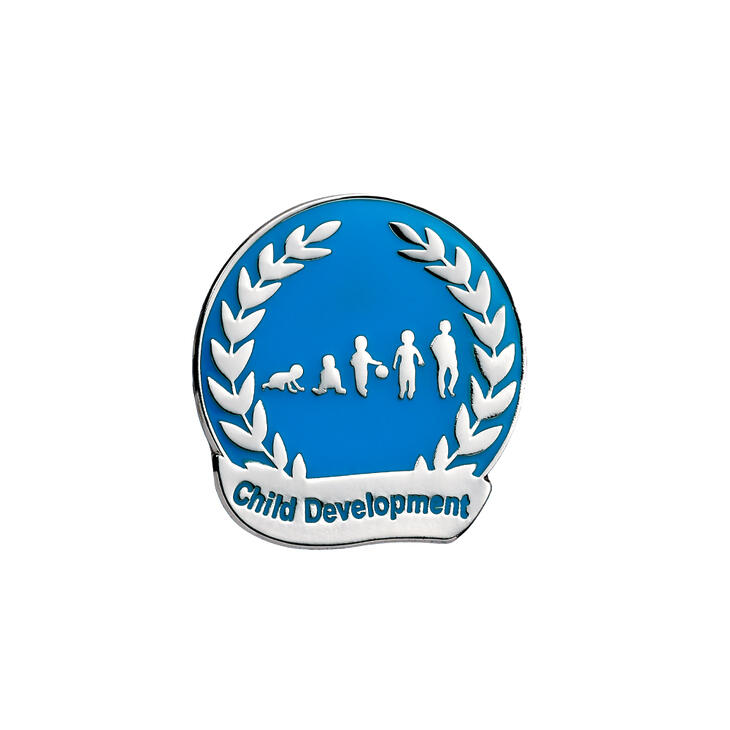 Child Development Enamel Badges - School Merit Stickers