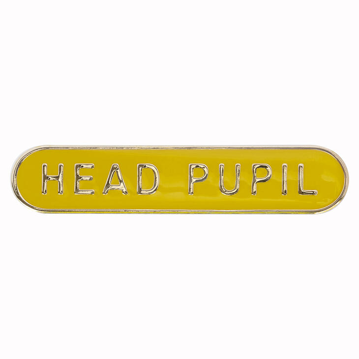 Head Pupil Enamel Badges - School Merit Stickers