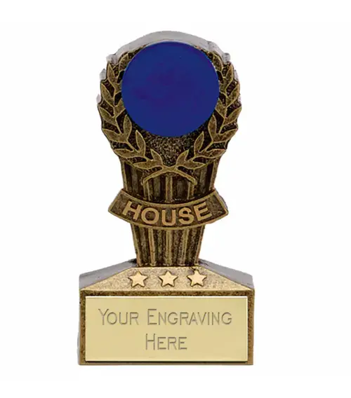 Blue House Trophy - School Merit Stickers