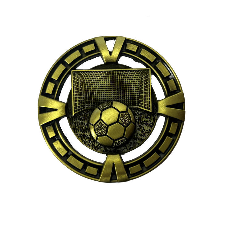 Varsity Football Medal 65mm - School Merit Stickers