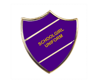 Schoolgirl Uniform (Purple) pack of 5 - School Merit Stickers